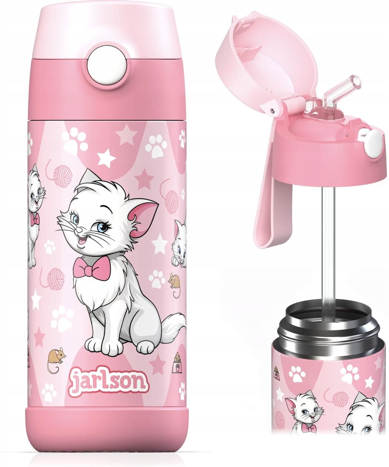Butelka kubek termiczny bidon na wodę dla dzieci ze słomką KOTKI - Ceny i opinie - Ceneo.pl