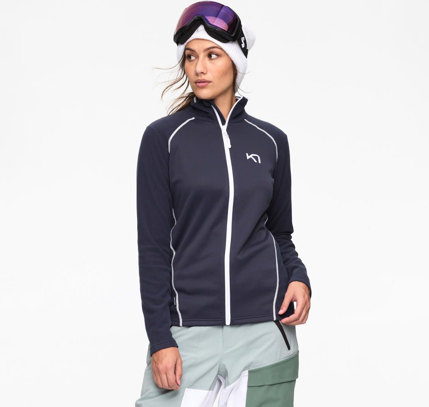 Damski Polar Kari Traa Kari F/Z Fleece 622573-Mar Granatowy - Ceny i ...