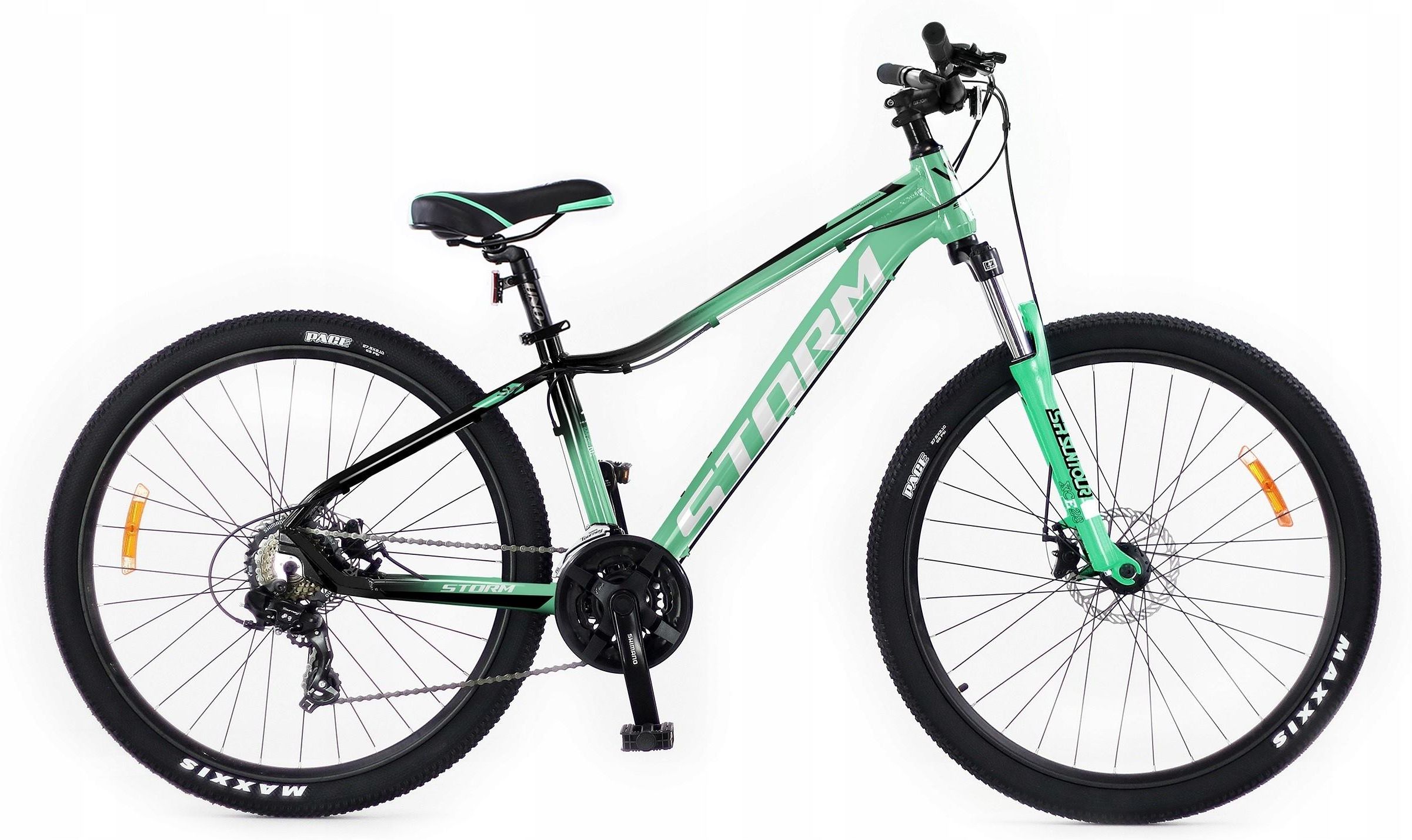 Storm Shark 1.0 Lady Turkus/Czarny 27,5 2023 - Rowery Górskie Damskie ...