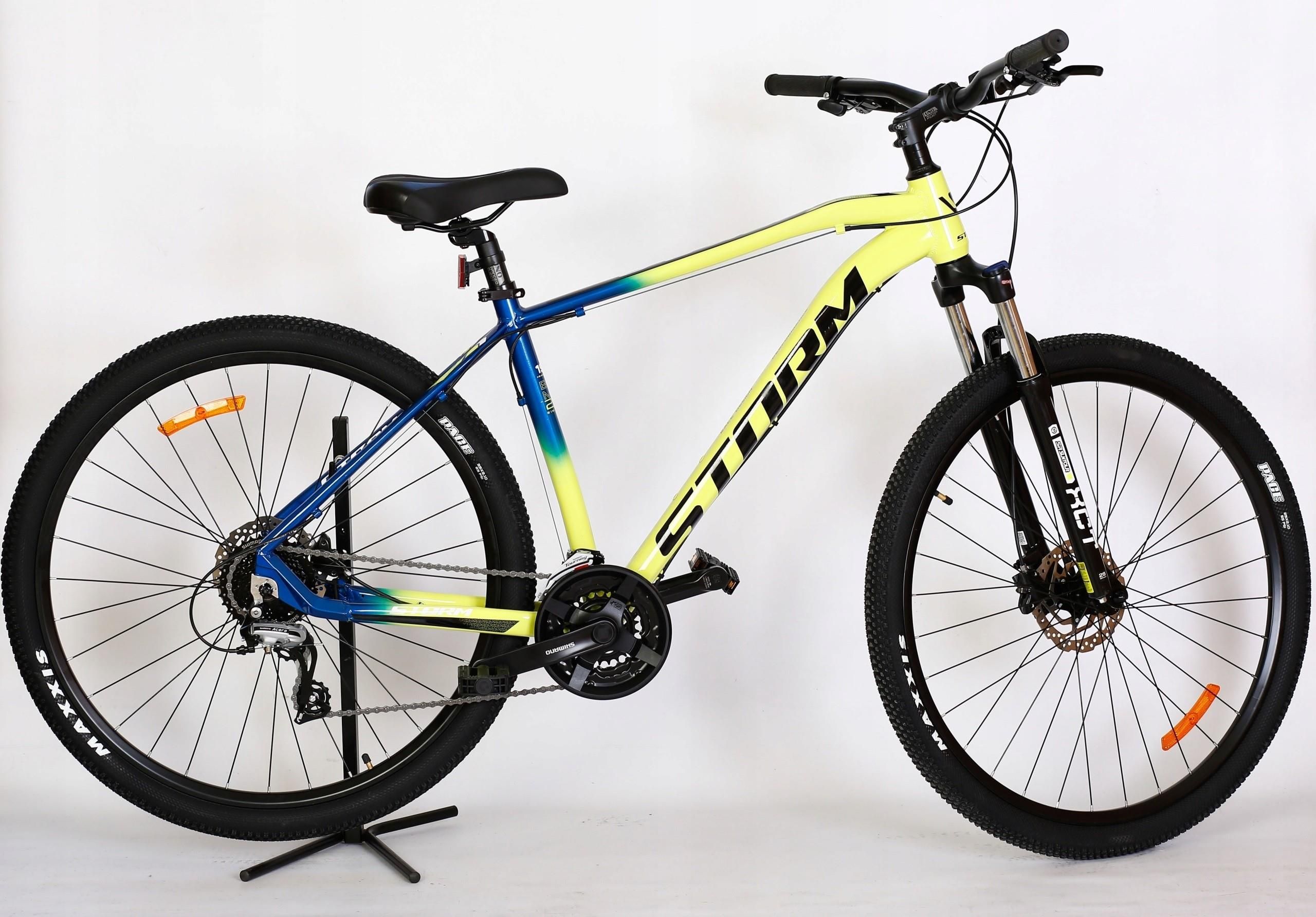 Storm Shark 3.0 Man Żółty/Niebieski/Czarny 29 2023 - Rowery Górskie ...