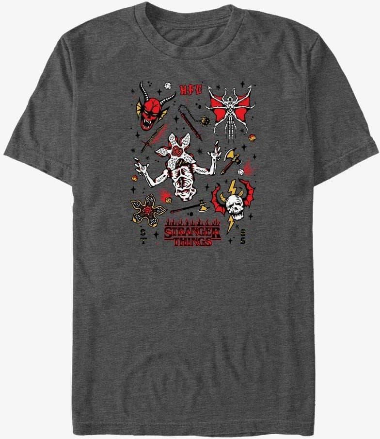 Queens Netflix Stranger Things - Stranger Flash Sheet Unisex T-Shirt ...