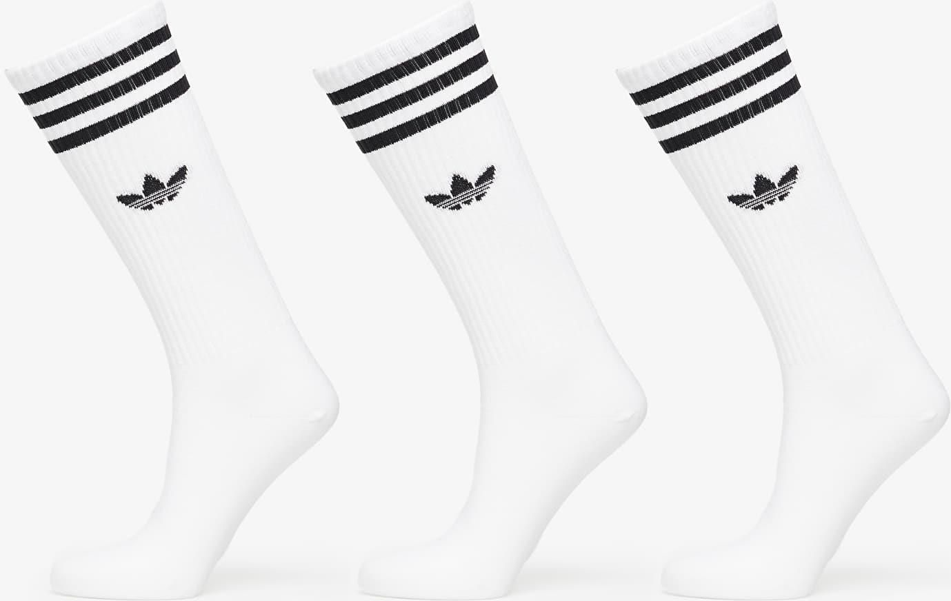 Adidas High Solid Crew Sock 3-Pack White - Ceny i opinie - Ceneo.pl