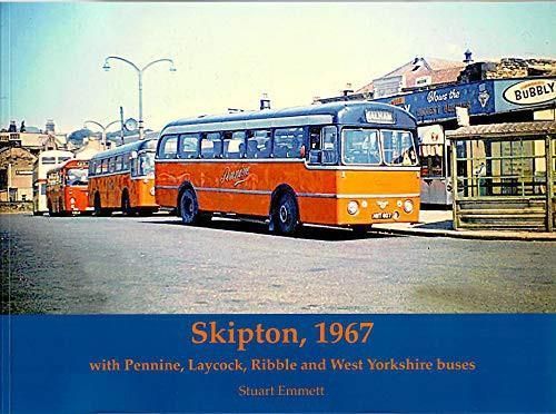 Skipton 1967, with Pennine, Laycock, Ribble and West Yorkshire buses ...