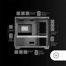 Obudowa komputerowa Obudowa Mars Gaming MCV4 Pink E-ATX ATX MiniITX ...