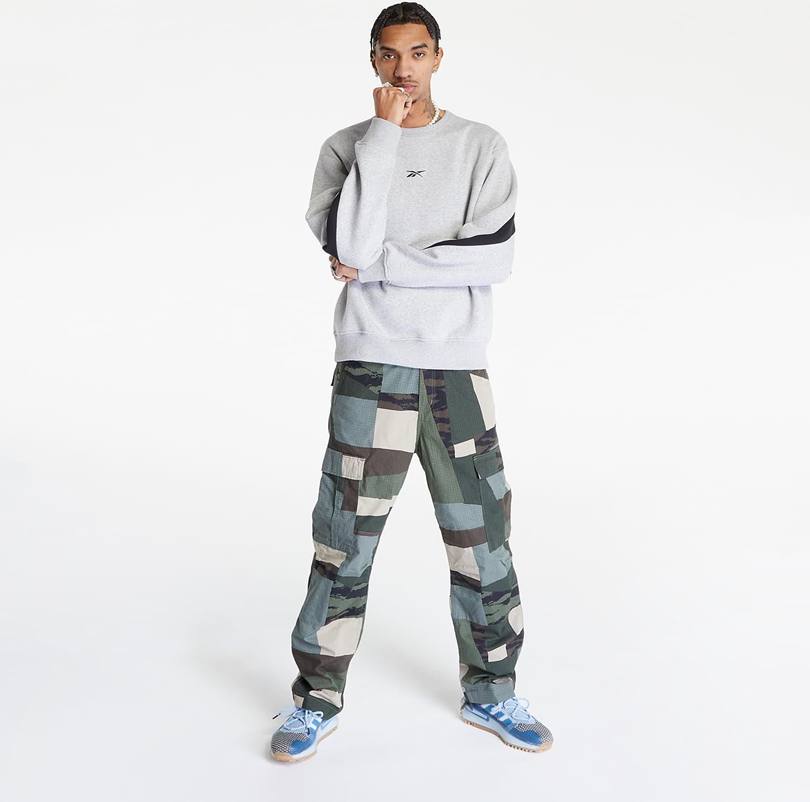 Reebok Classics Brand Proud Crew Sweatshirt Medium Grey Heather - Ceny ...