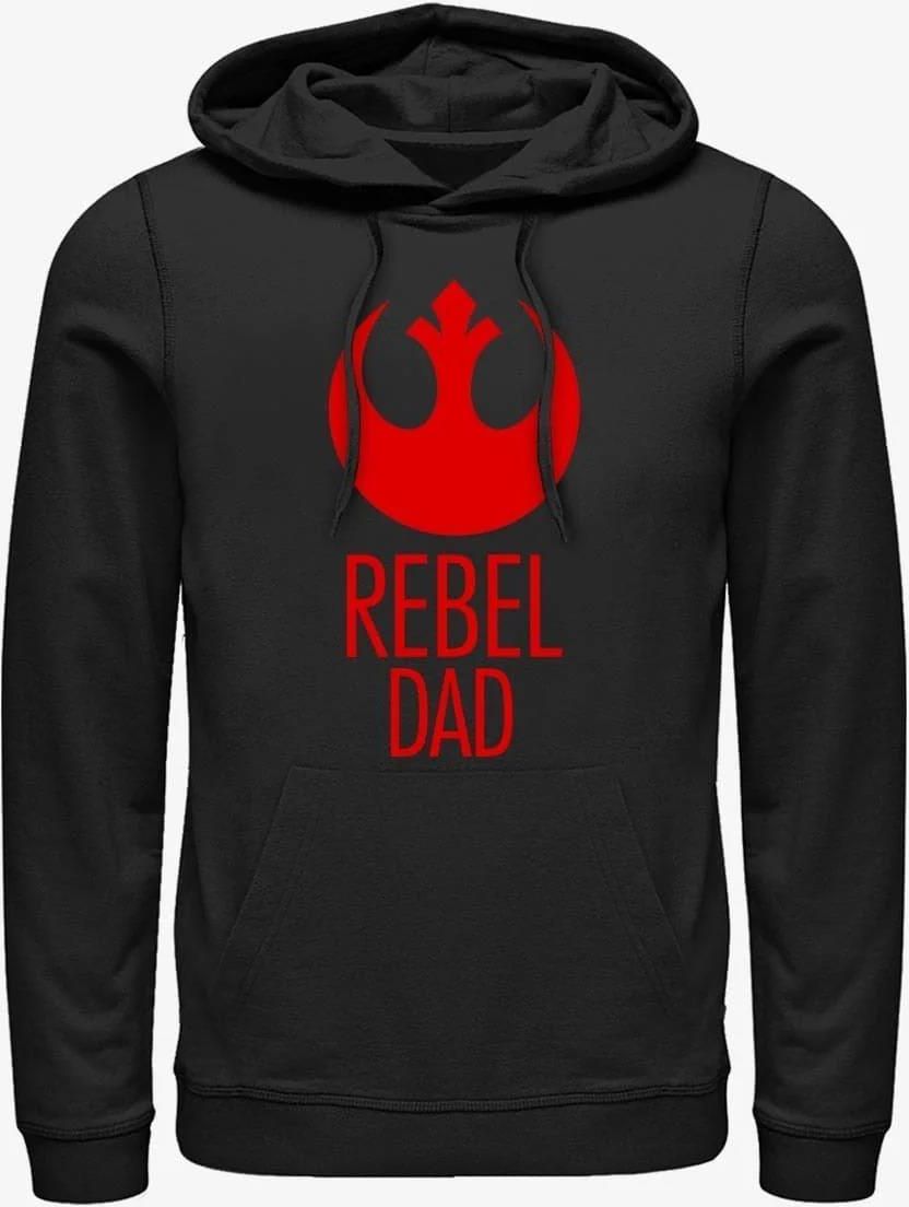 Queens Star Wars: Classic - Rebel Dad Unisex Hoodie Black - Ceny i ...