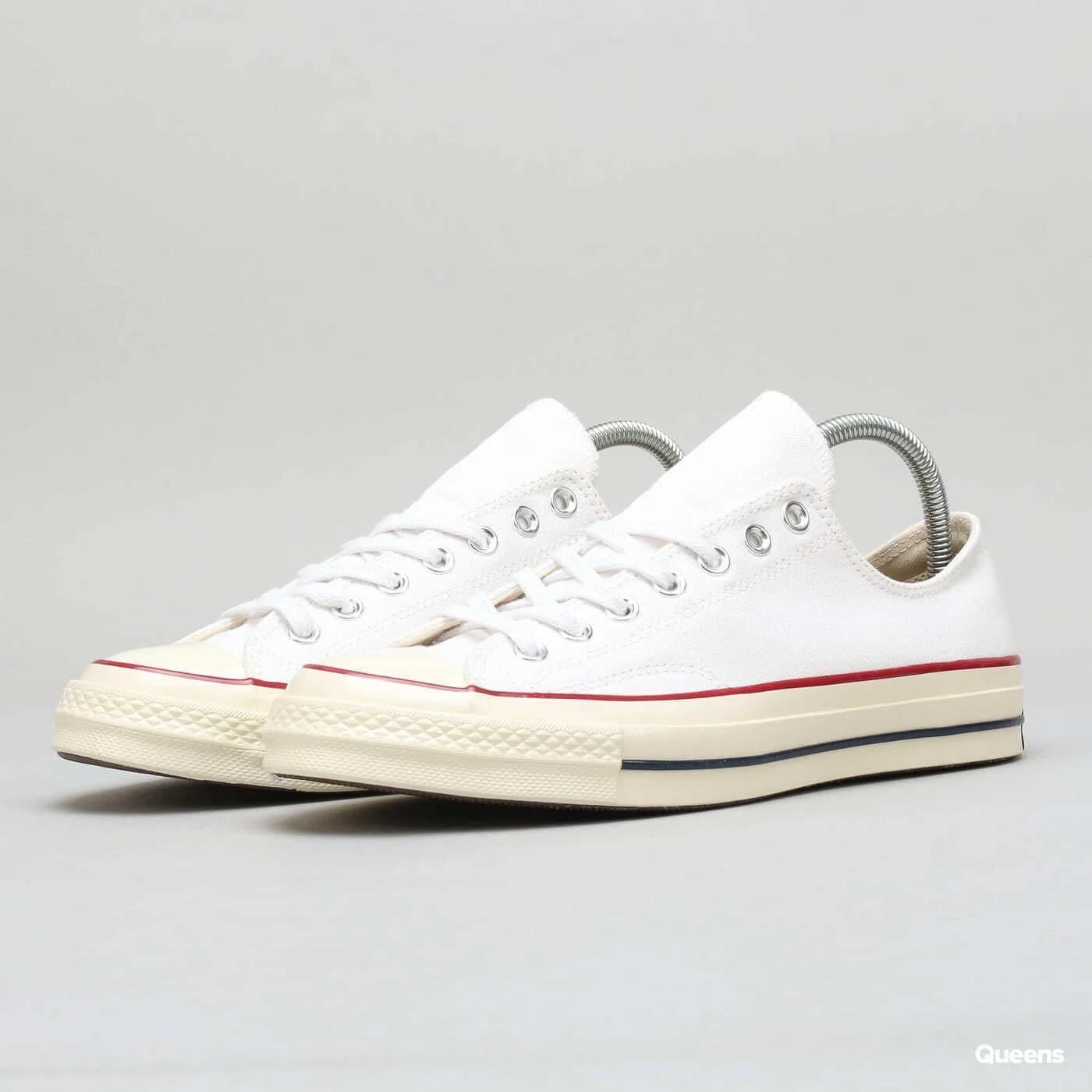 Converse Chuck Taylor All Star 70 OX White/ Garnet/ Egret - Ceny i ...