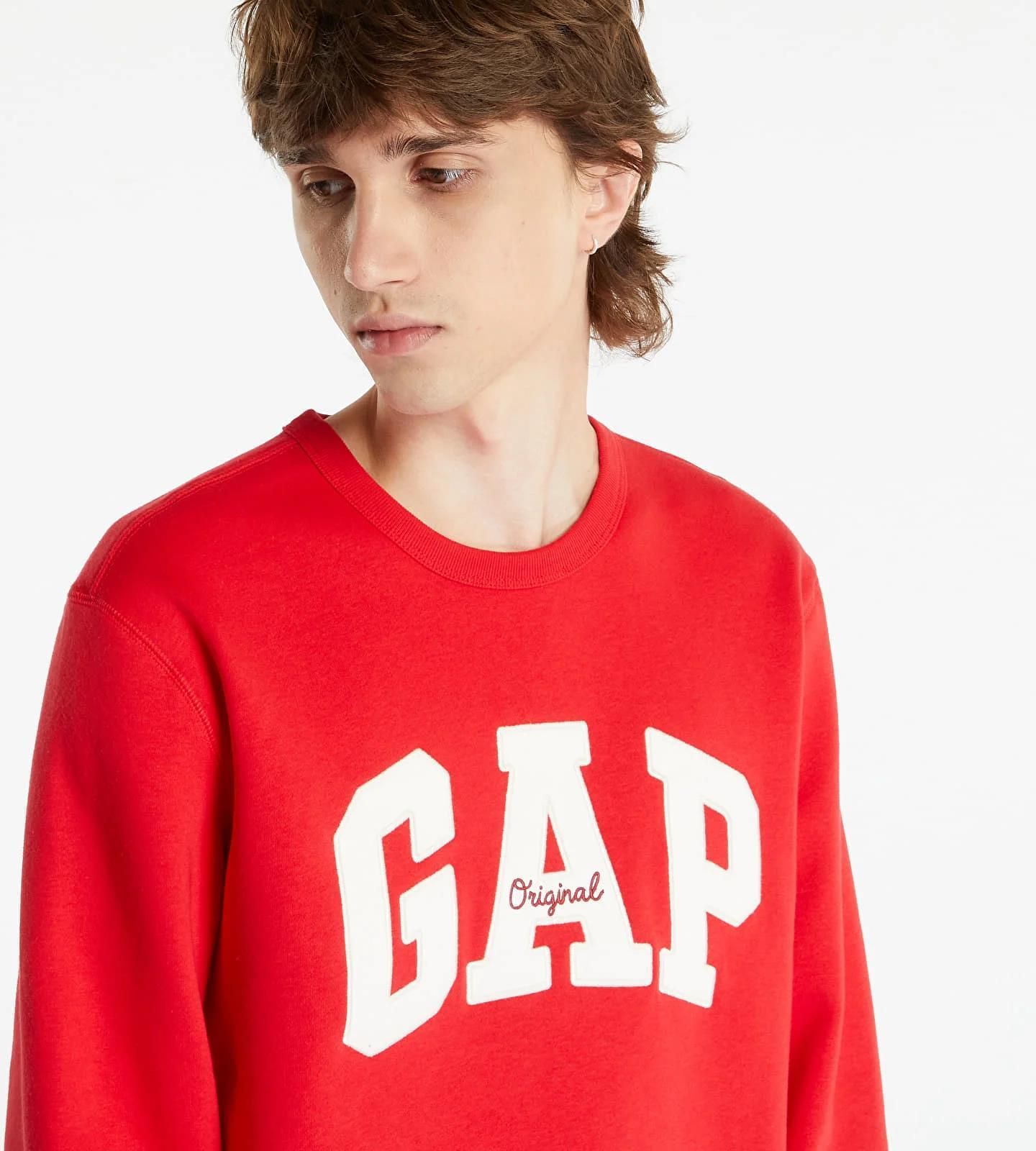 GAP Gap Original Arch Crew Pure Red - Ceny i opinie - Ceneo.pl