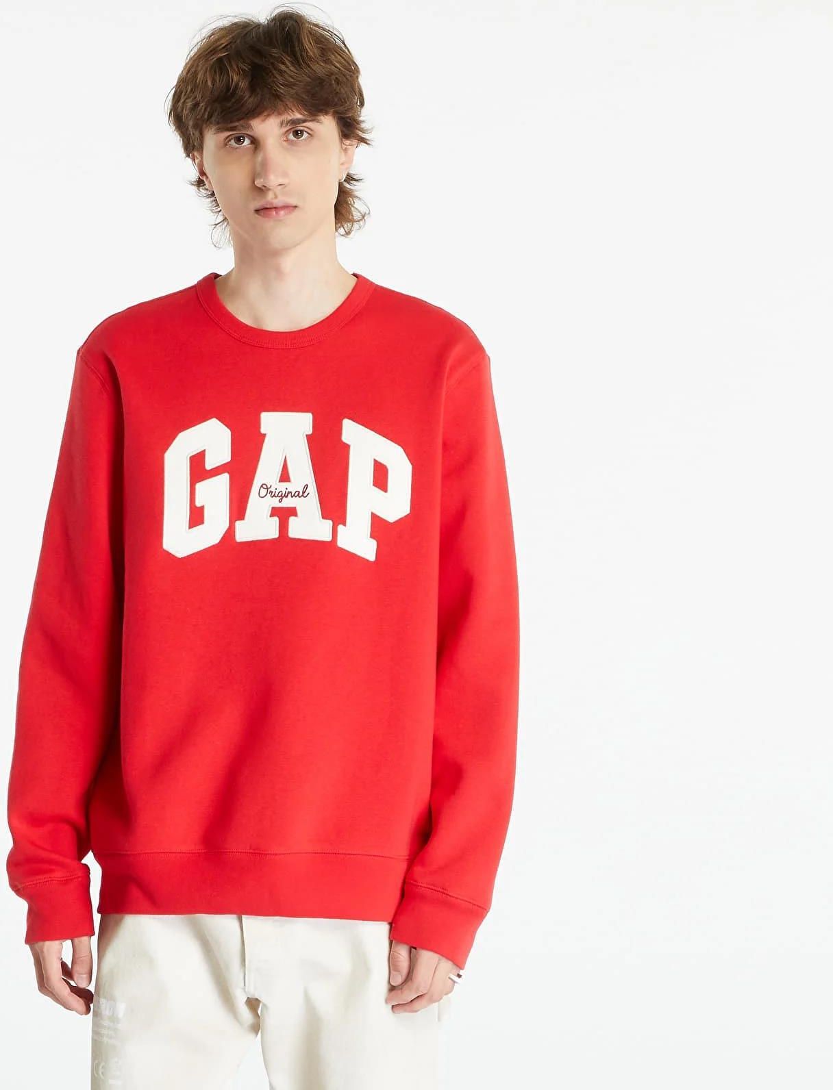 GAP Gap Original Arch Crew Pure Red - Ceny i opinie - Ceneo.pl