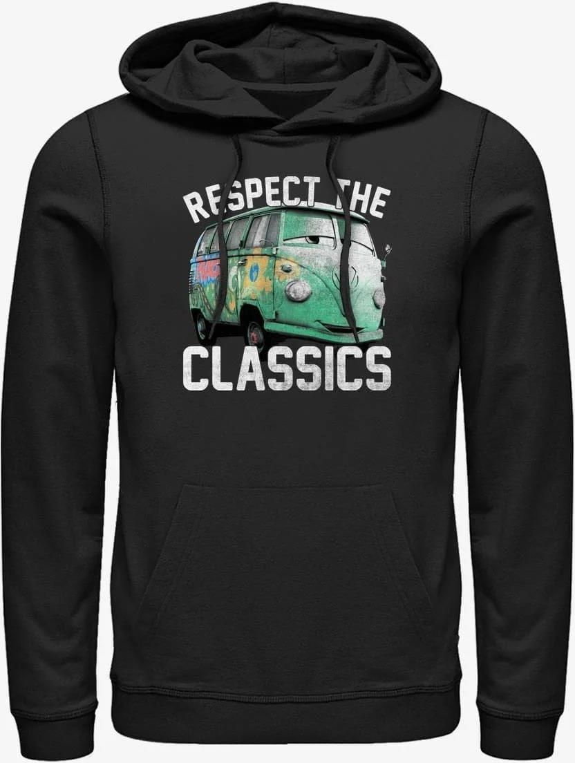 Queens Pixar Cars 1-2 - Respect the Classics Unisex Hoodie Black - Ceny ...