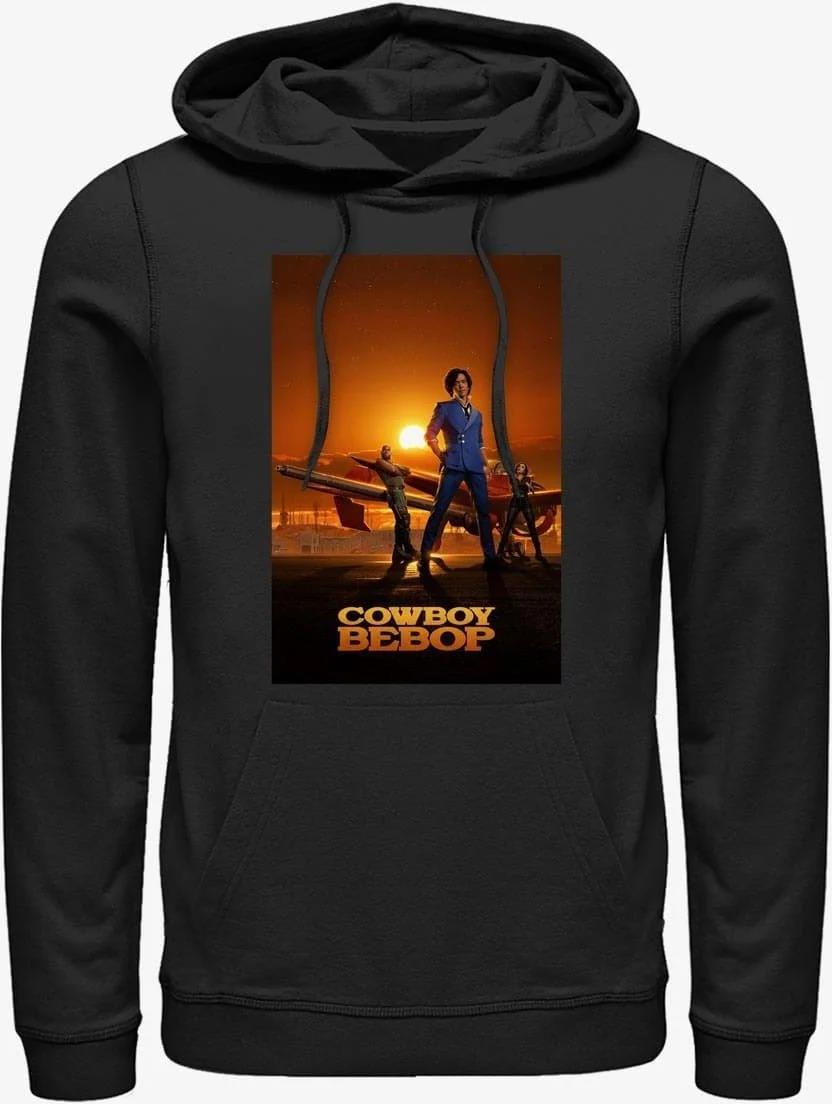 Queens Netflix Cowboy Bebop - Sunset Poster Unisex Hoodie Black - Ceny ...