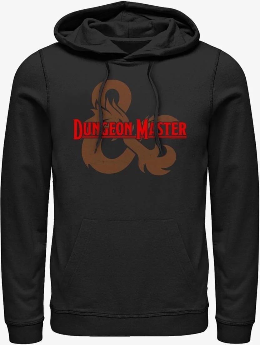 Queens Dungeons & Dragons - Dungeon Master Emblem Unisex Hoodie Black ...