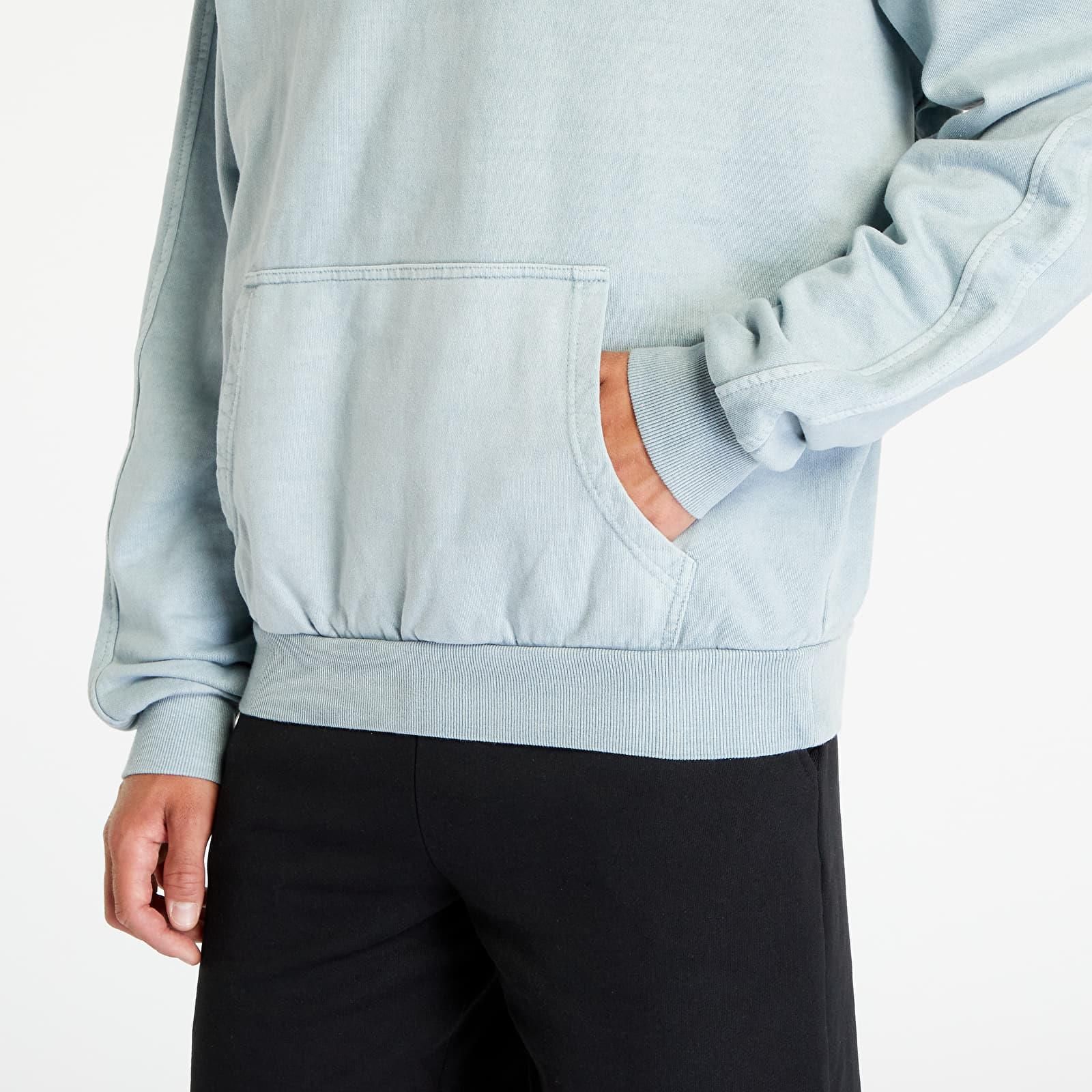 Urban Classics Heavy Terry Garment Dye Hoody Summer Blue - Ceny i ...