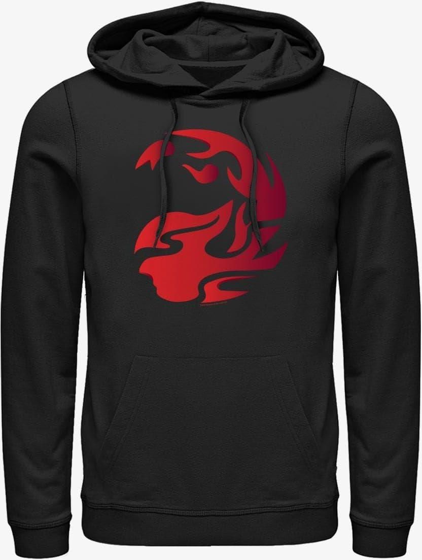Queens Magic: The Gathering - Red Mana Symbol Unisex Hoodie Black ...