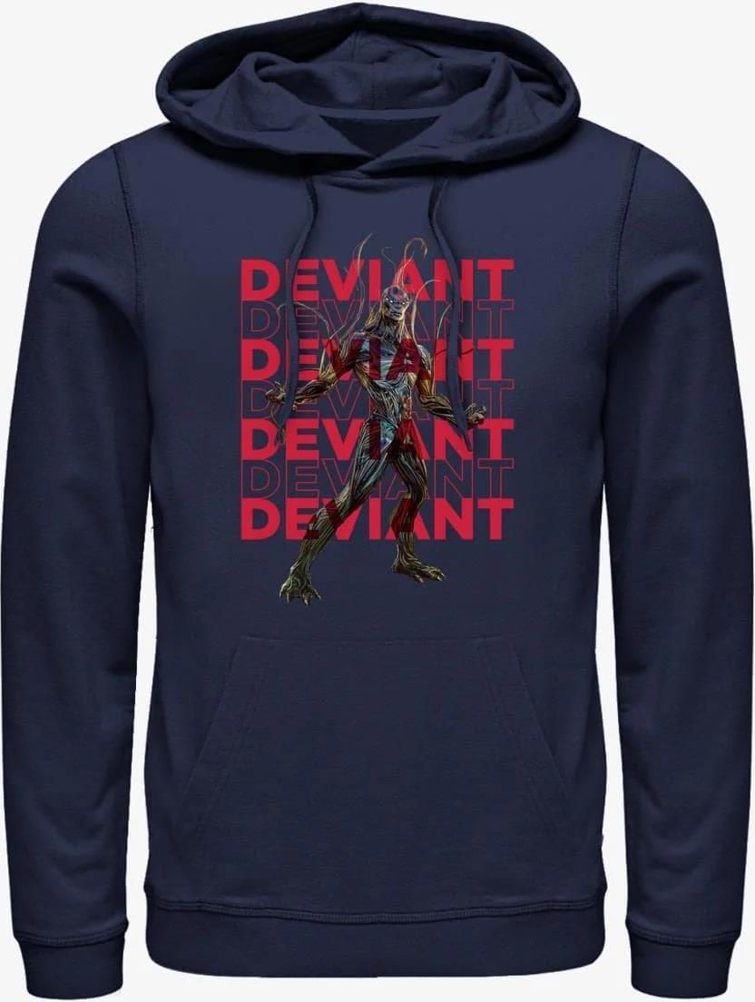 Queens Marvel The Eternals - DEVIANT REPEATING Unisex Hoodie Navy Blue ...