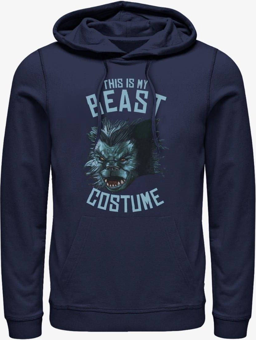 Queens Marvel X-Men - Beast Costume Unisex Hoodie Navy Blue - Ceny i ...