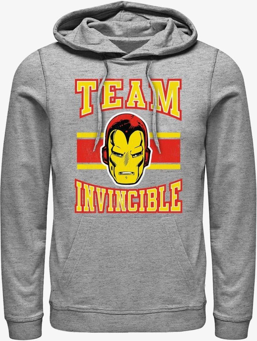 Queens Marvel Avengers Classic - Team Invincible Unisex Hoodie Heather ...