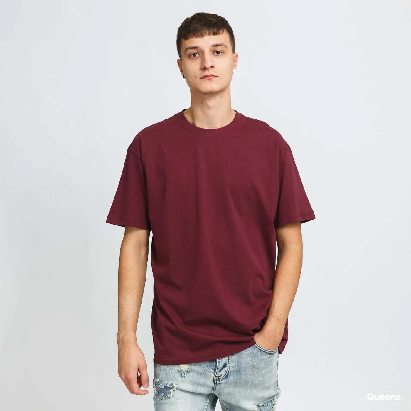 Urban Classics Heavy Oversized Tee Dark Wine - Ceny i opinie - Ceneo.pl