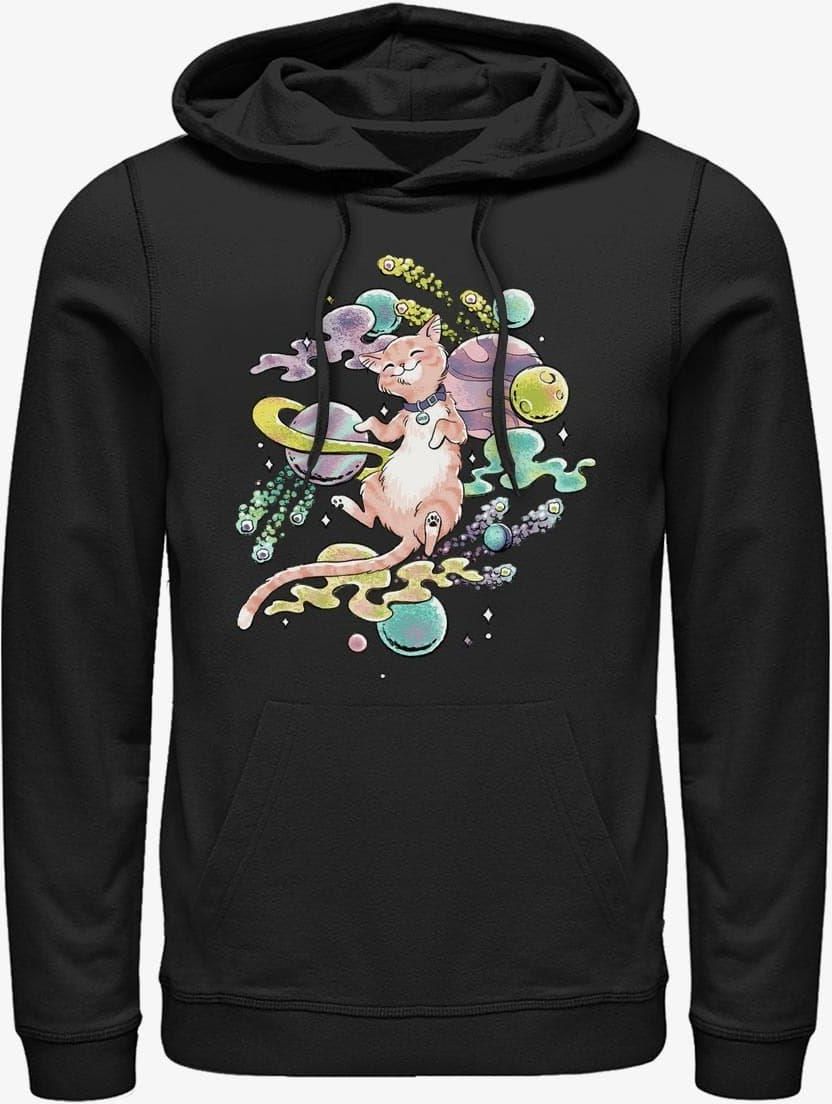 Queens Captain Marvel: Movie - Cosmic Kitty Unisex Hoodie Black - Ceny ...