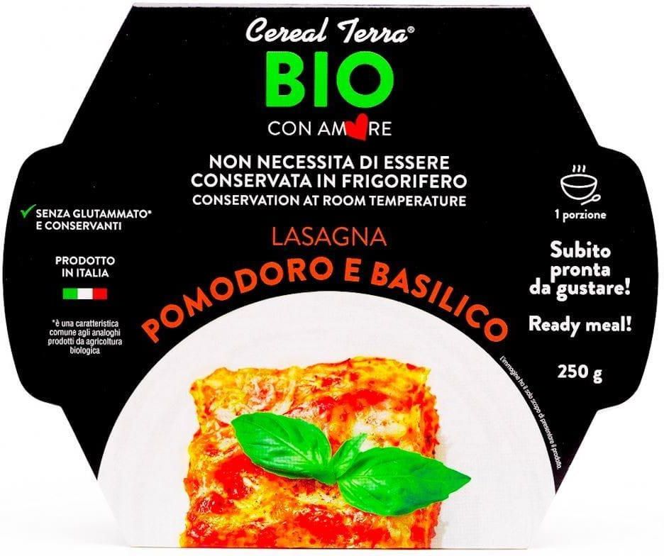 Cereal Terra Dania Gotowe Kremy Lasagne Z Pomidorami I Bazylią Bio 250g ...