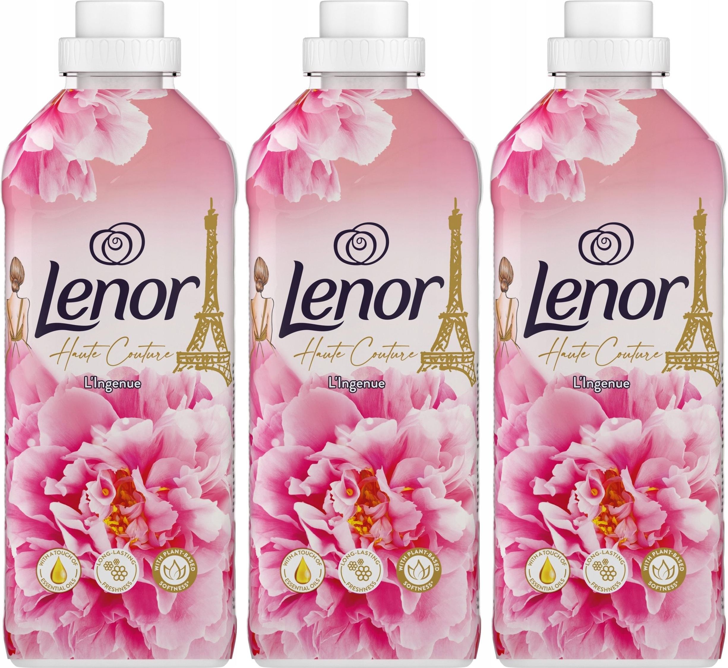 Lenor Haute Couture Płyn do płukania L'ingenue 925 ml zestaw 3 szt. - Opinie i atrakcyjne ceny ...