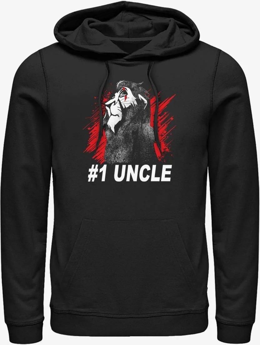 Queens Disney The Lion King - Uncle Scar Unisex Hoodie Black - Ceny i ...