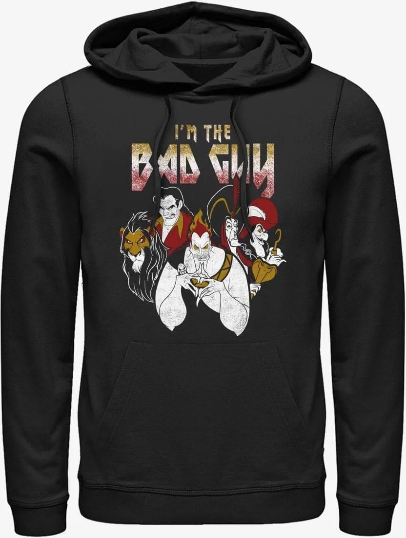 Queens Disney Villains - Bad Villian Guys Unisex Hoodie Black - Ceny i ...