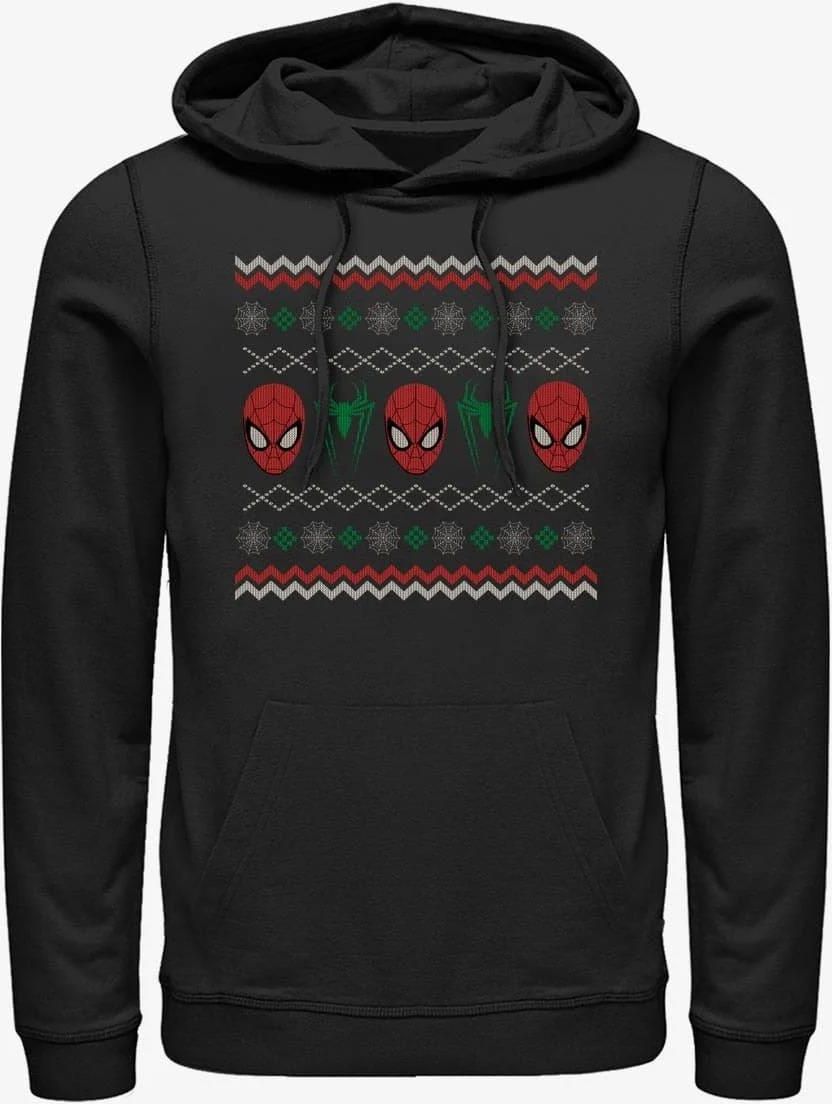 Queens Marvel Spider-Man Classic - SpiderSweater Unisex Hoodie Black ...