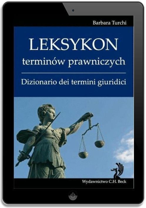 Leksykon terminów prawniczych (włoski) Dizionario dei termini giuridici ...