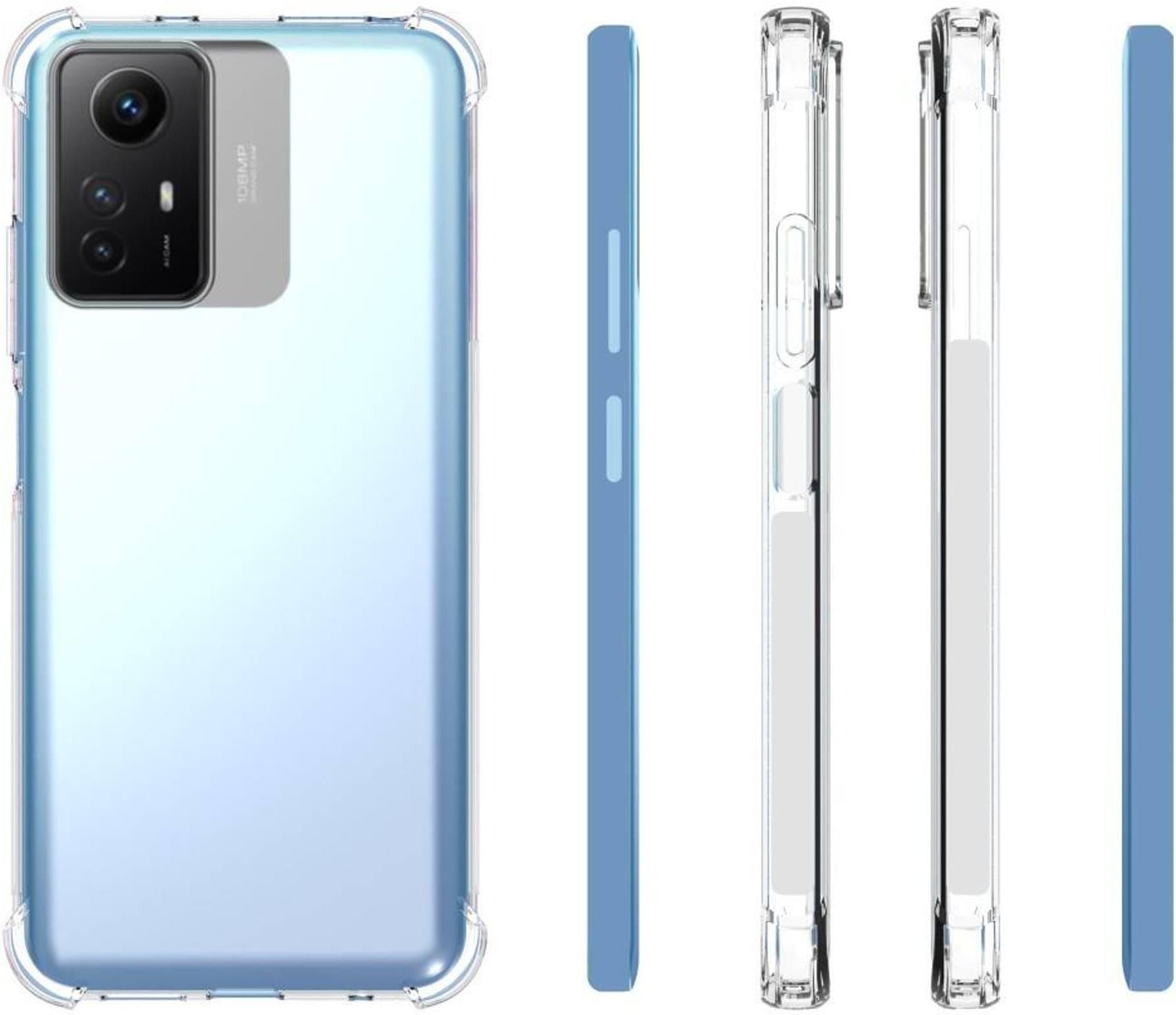 Nemo Etui Xiaomi Redmi Note 12S Antishock Case Transparentne - Etui na ...