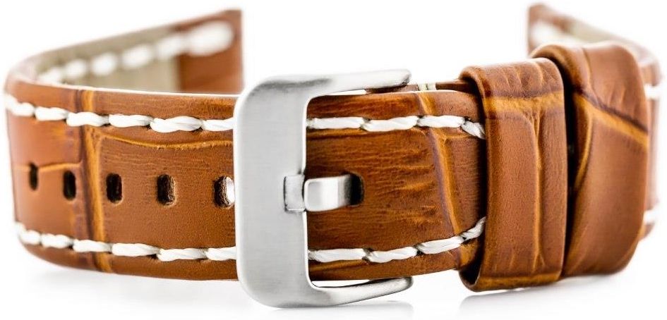Pacific Pasek Skórzany Do Zegarka W49 Camel Białe 20Mm - Opinie i ceny ...