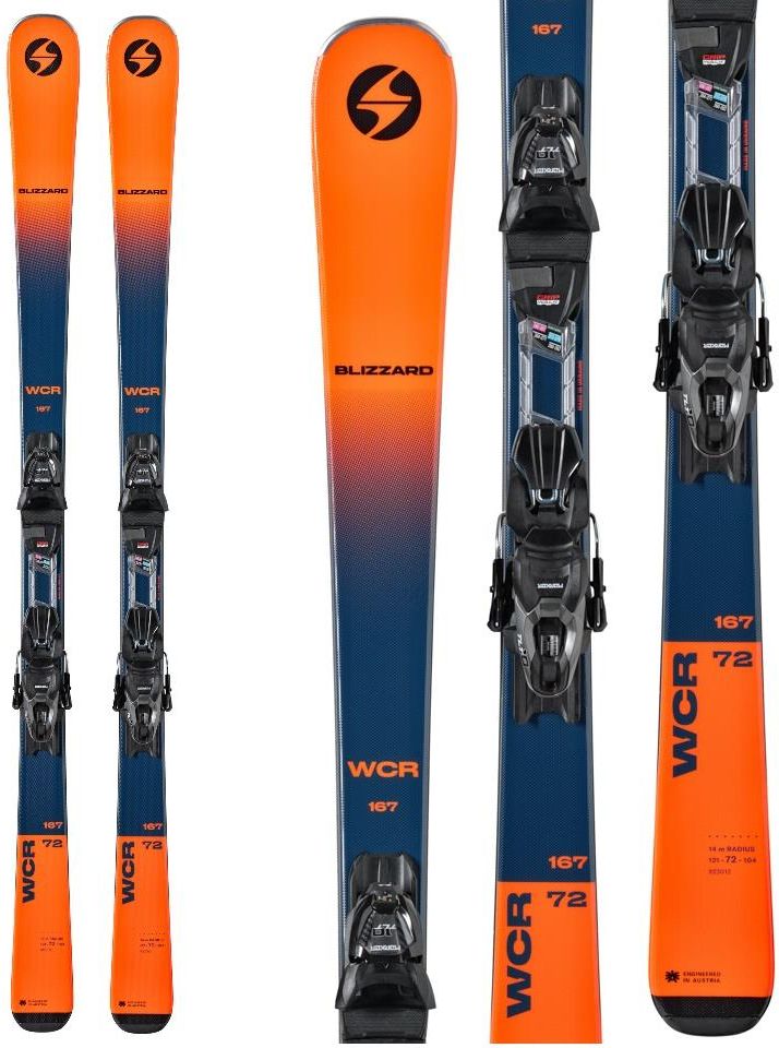 Narty Blizzard Wcr 72 Woodcore +Wiązania Orange 23/24 - Ceny i opinie ...