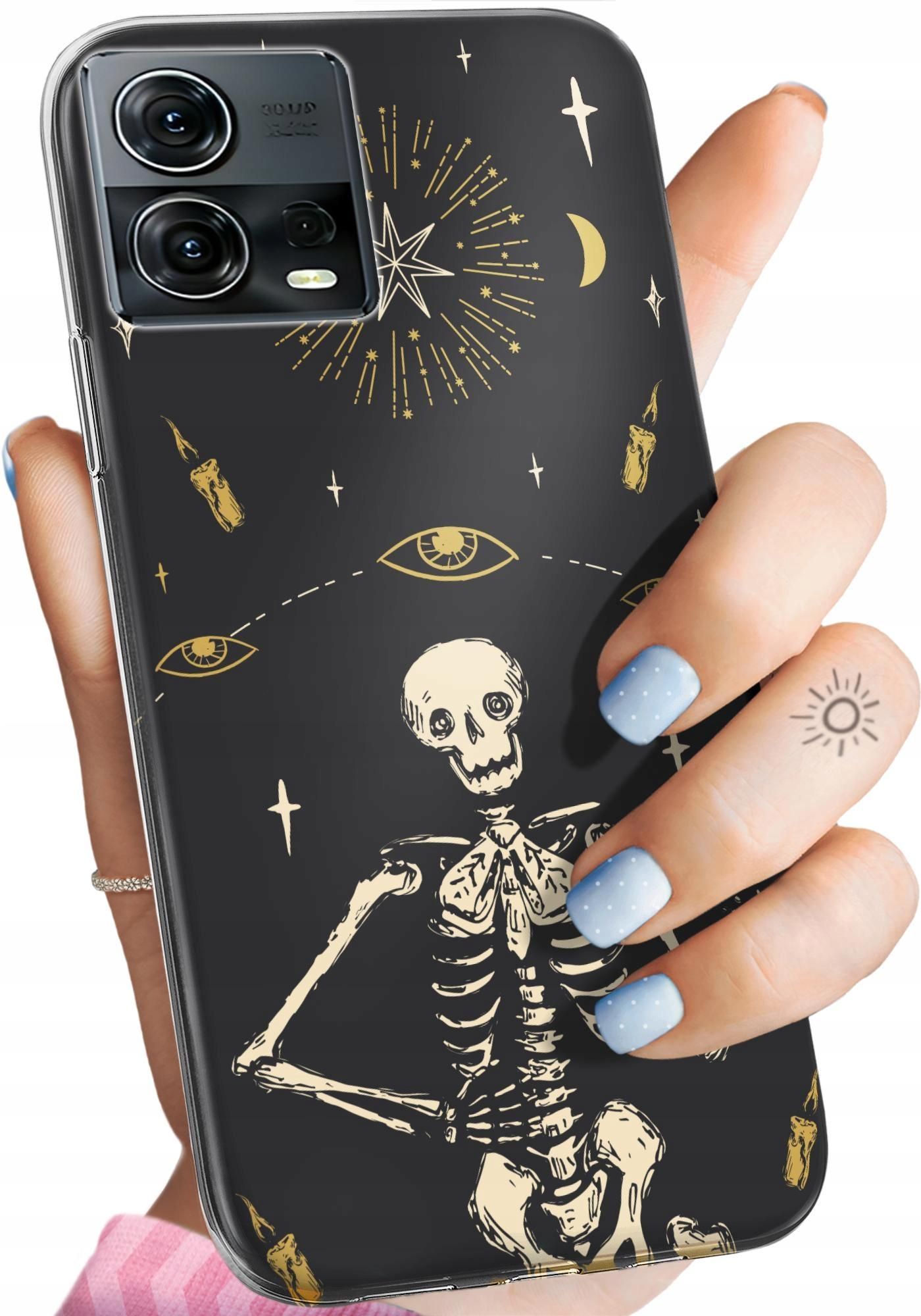 Hello Case Etui Do Motorola Moto S30 Pro 5G Edge 30 Fusion Czaszka ...