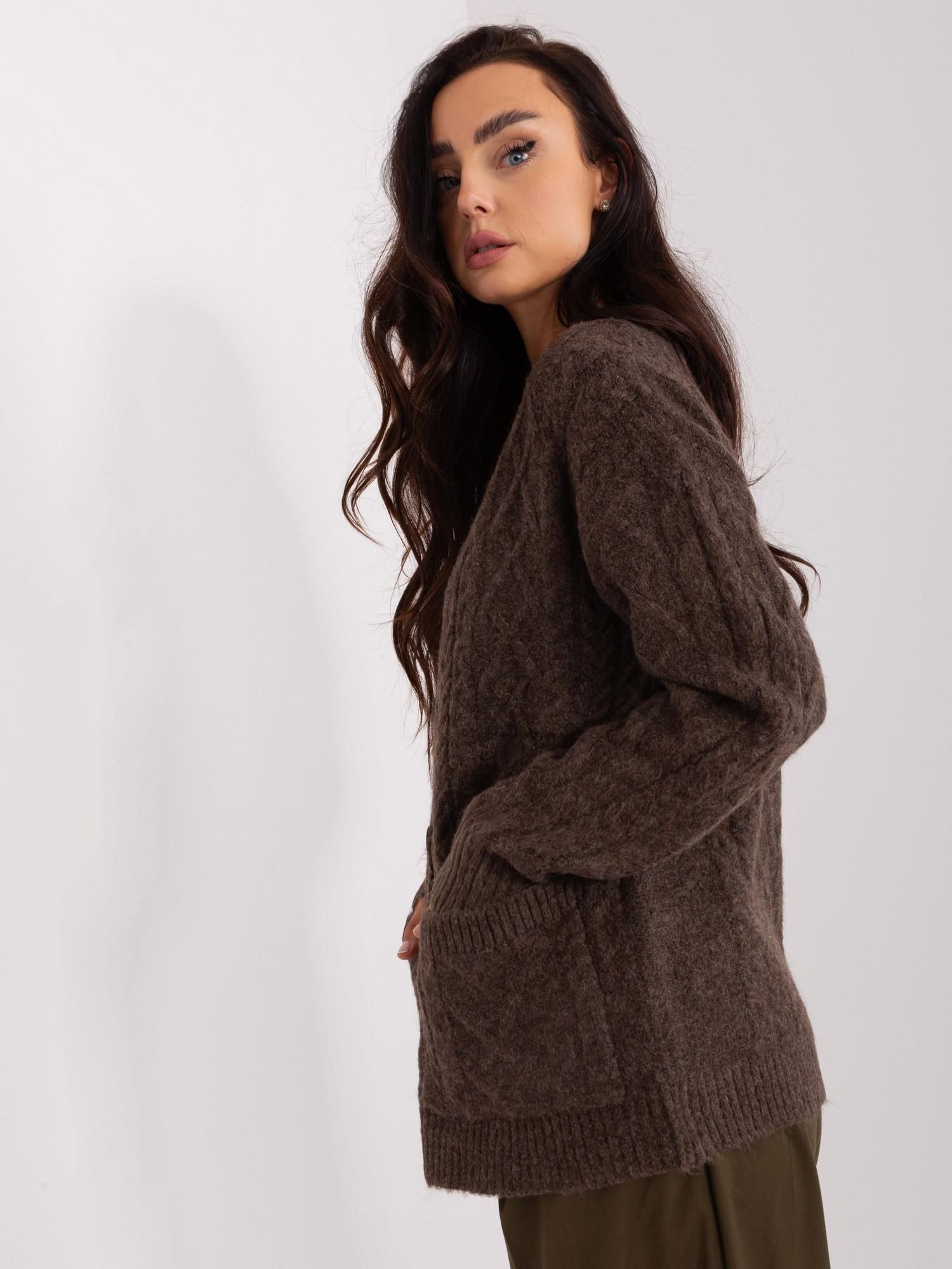 Milutki Sweter Damski Rozpinany z kieszeniami - Ceny i opinie - Ceneo.pl