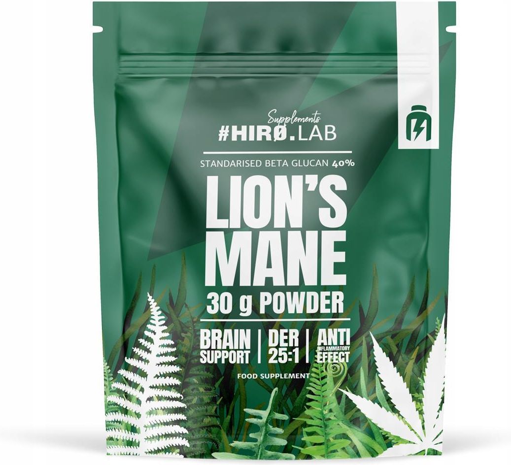Proszek Hiro Lab Lion'S Mane Mushroom Extract 30G - Opinie i ceny na ...
