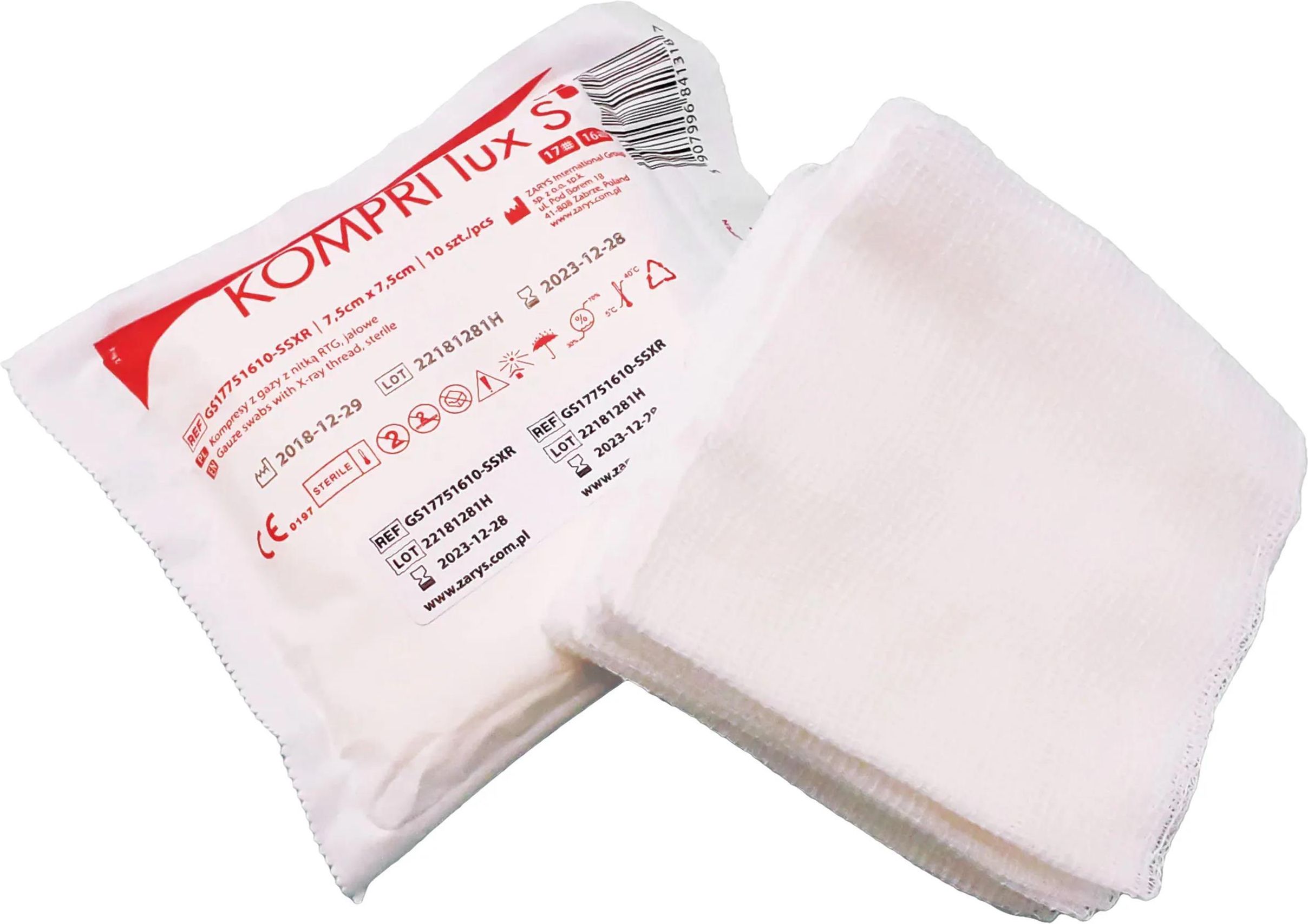 Kompres Gazowy Zarys Na Rany 10X10 - Opinie i ceny na Ceneo.pl