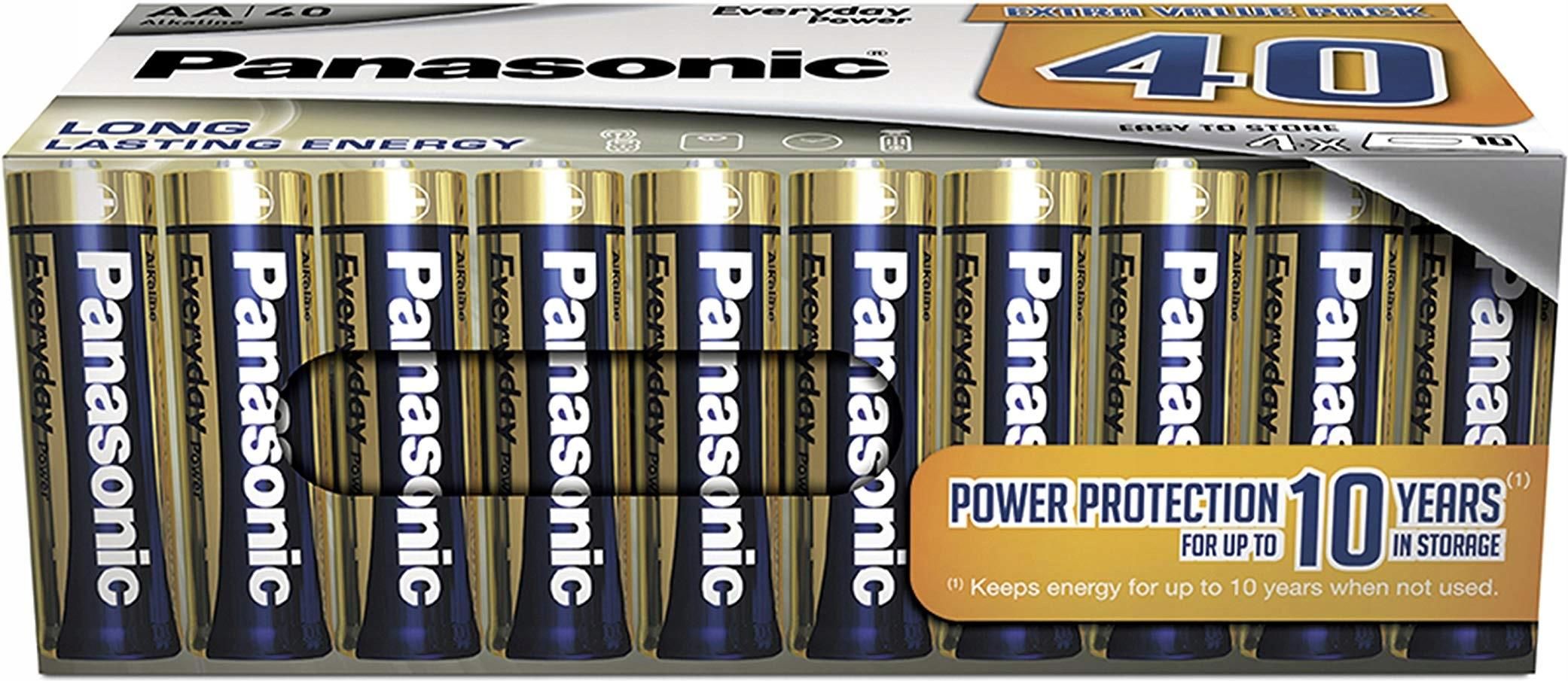 Panasonic Bateria Alkaliczna Aa (R6) 40 Szt. - Ceny i opinie na Ceneo.pl