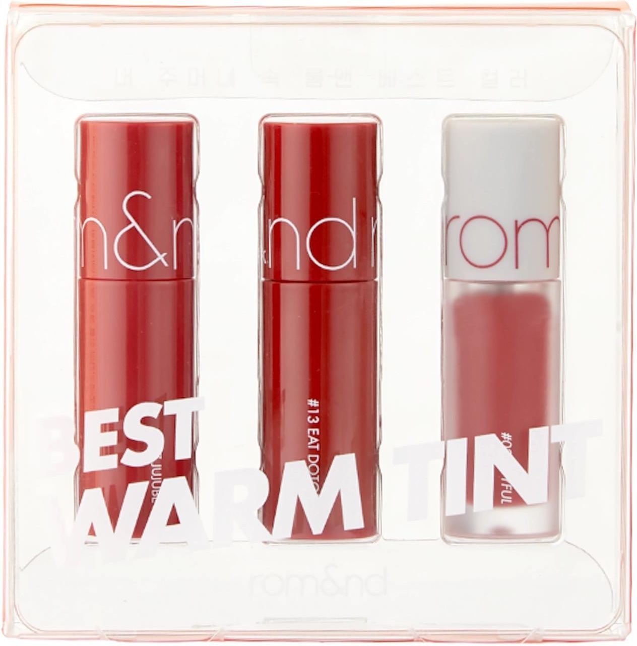 Rom&Nd Best Tint Edition Zestaw Tintów Do Ust 01 Warm Tone Pick 3X2G - opinie i ceny na Ceneo.pl