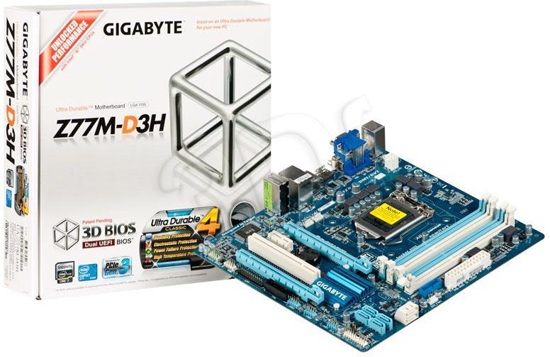 Płyta główna PC GIGABYTE GA-H77M-D3H - Opinie i ceny na Ceneo.pl