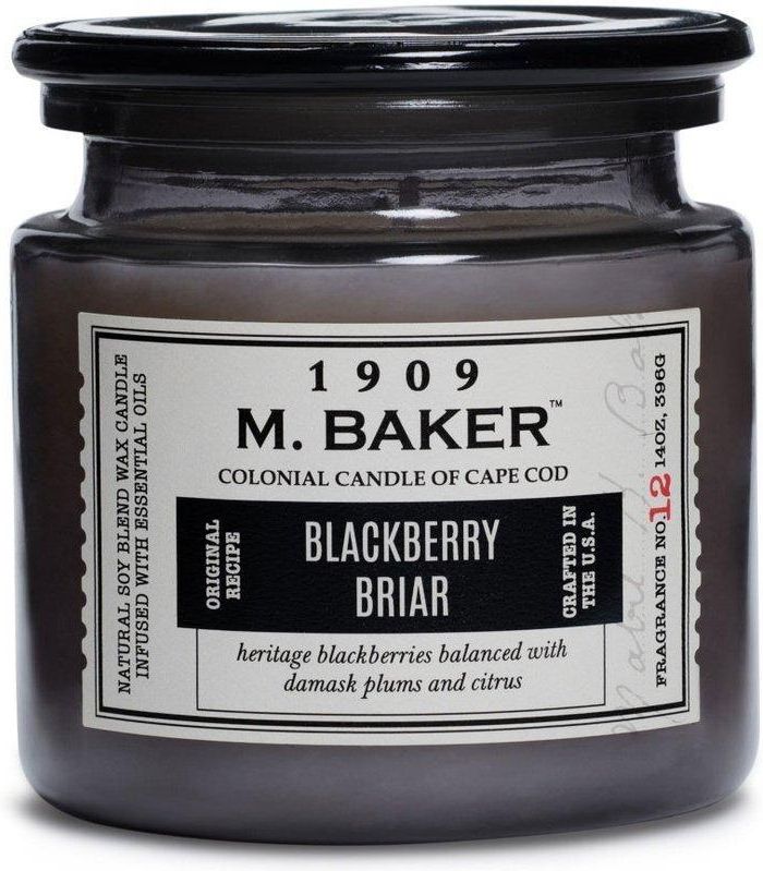Colonial Candle M. Baker Blackberry Briar Sojowa Świeca Zapachowa W ...