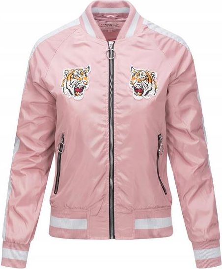 Kurtka Damska Fashion Classic Bomber Powder Pink - Ceny i opinie - Ceneo.pl