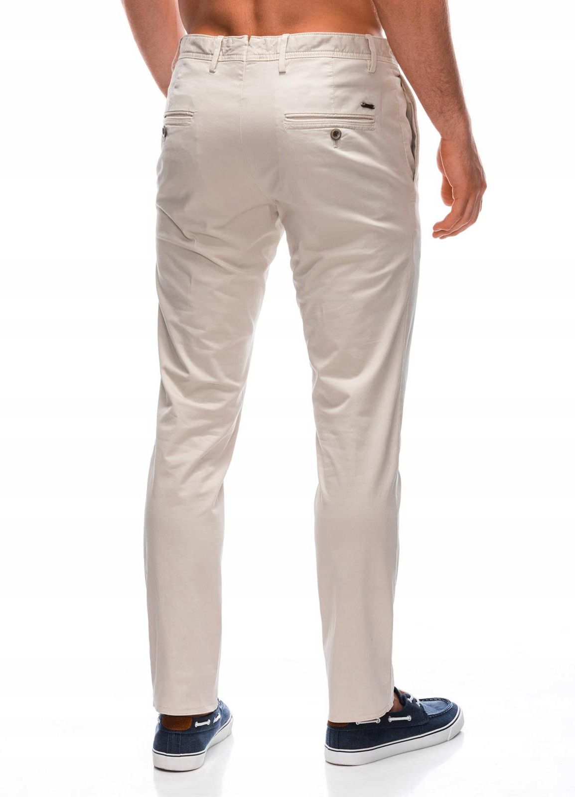 Spodnie męskie chino 1359P beżowe 44 - Ceny i opinie - Ceneo.pl