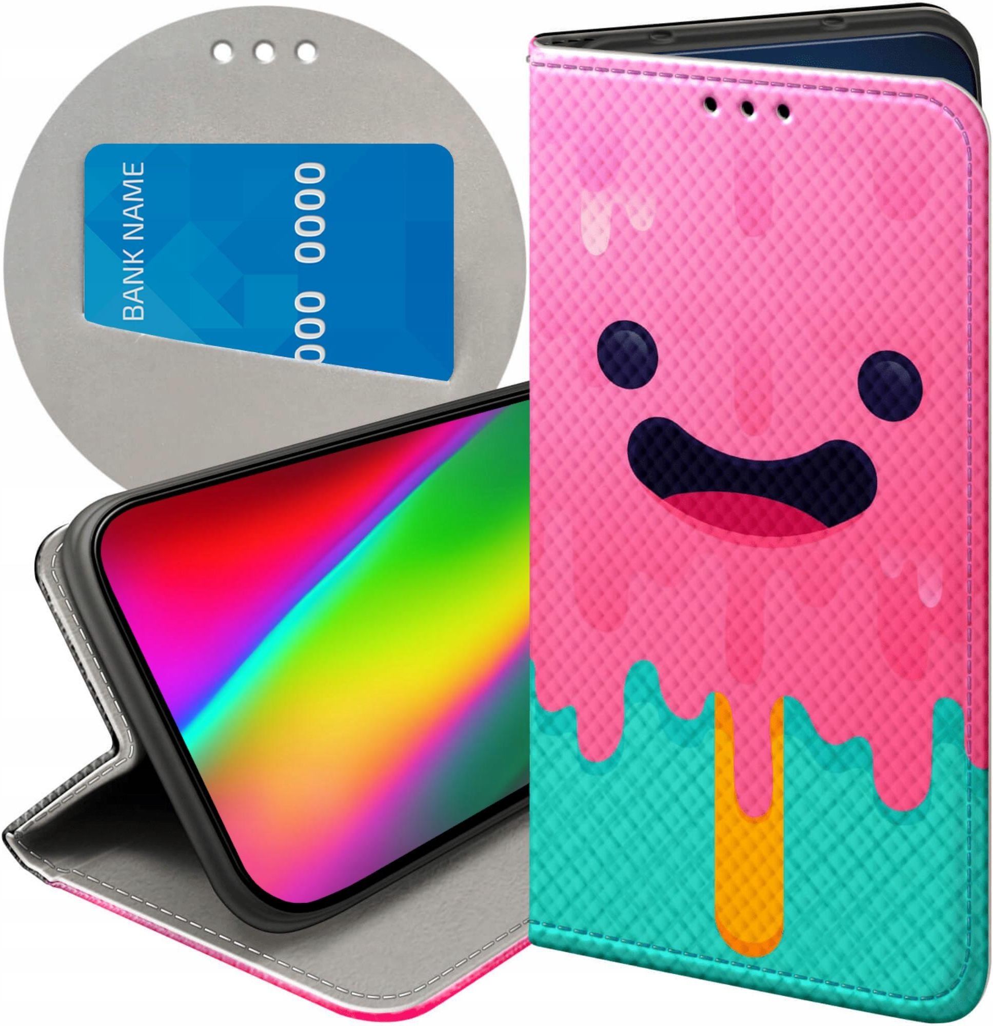 Hello Case Etui Z Klapką Do Motorola Moto G9 Power Candy Futerał ...