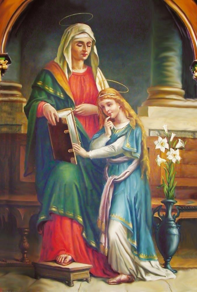 Obraz Obrazek Święta Anna 25x20 - Ceny i opinie - Ceneo.pl