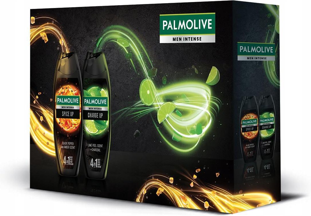 Palmolive Men Intense Zestaw żel pod prysznic 2x500ml - opinie i ceny ...