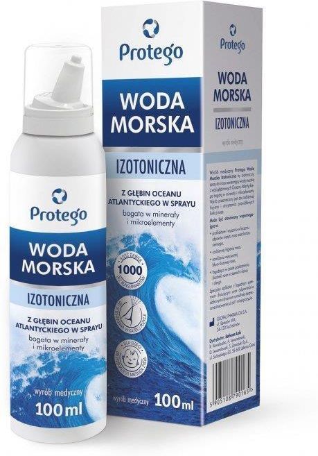Protego Woda Morska Izotoniczna Spray Do Nosa, 100Ml - Opinie i ceny na Ceneo.pl
