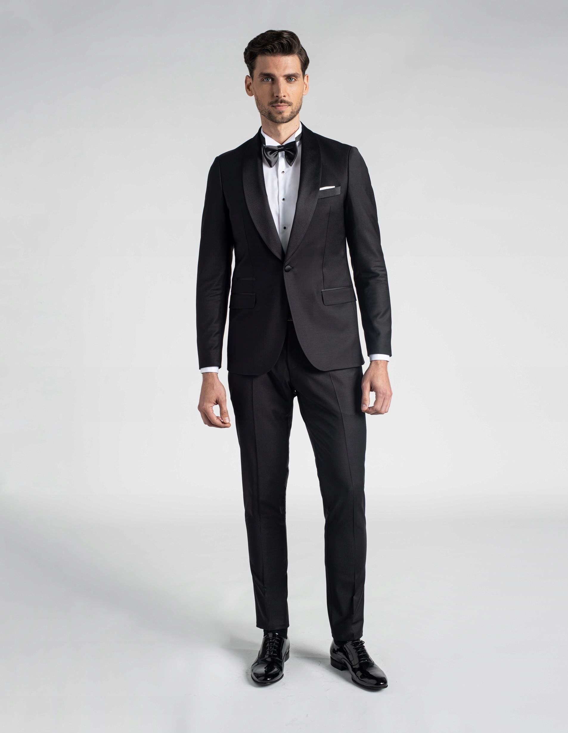 Garnitur pontegrande czarny slim fit 176 104 94 - Ceny i opinie - Ceneo.pl