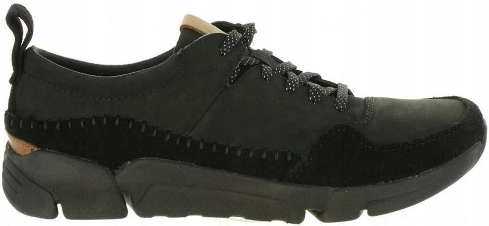 Półbuty Clarks TRIACTIVE RUN czarne skórzane 40 - Ceny i opinie - Ceneo.pl