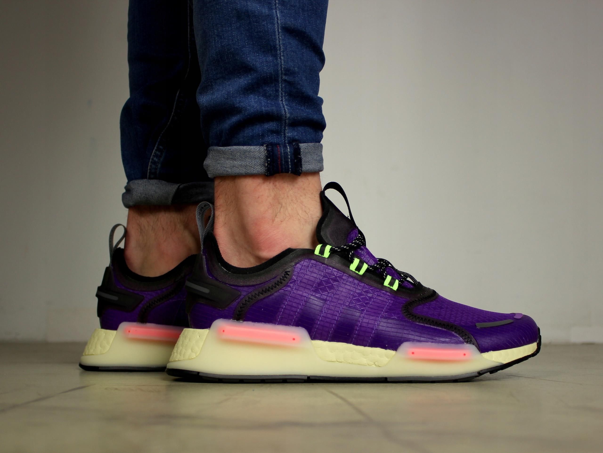 Buty męskie Adidas Nmd V3 Oryginał fioletowe Boost - Ceny i opinie ...