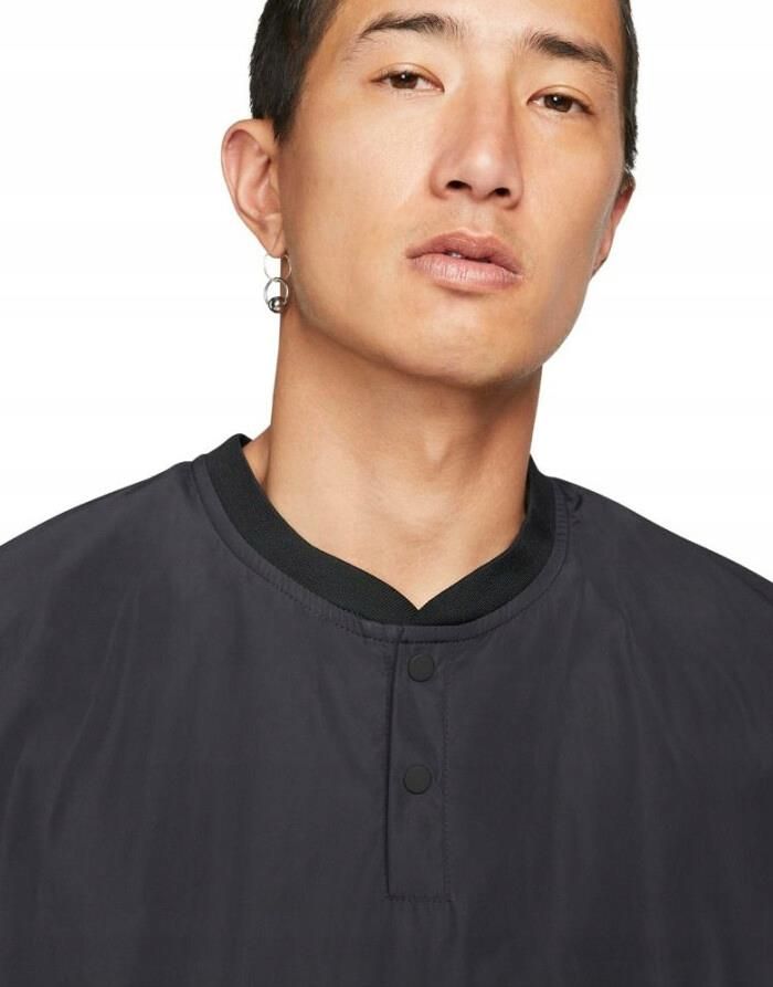 Zatrzaski DM0171-010 Luk NG1__XL Nike Czarny T-shirt Oversize - Ceny i ...